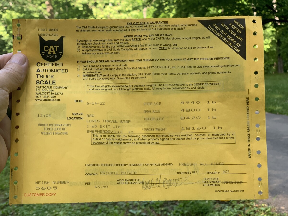 Calculating Tongue Weight | NomadicNeighborhood